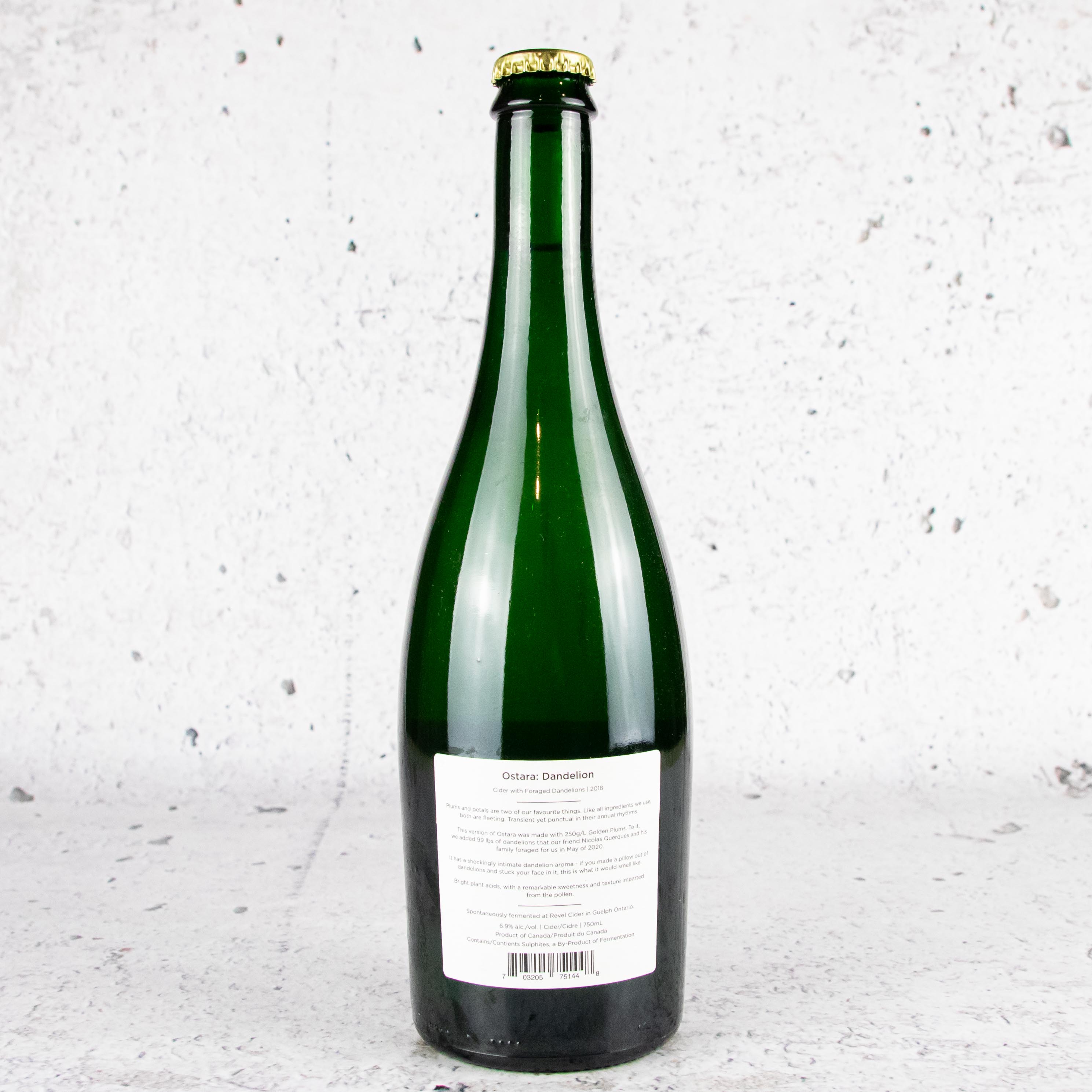 Revel Ostara Dandelion Barrel Aged Golden Plum Cider