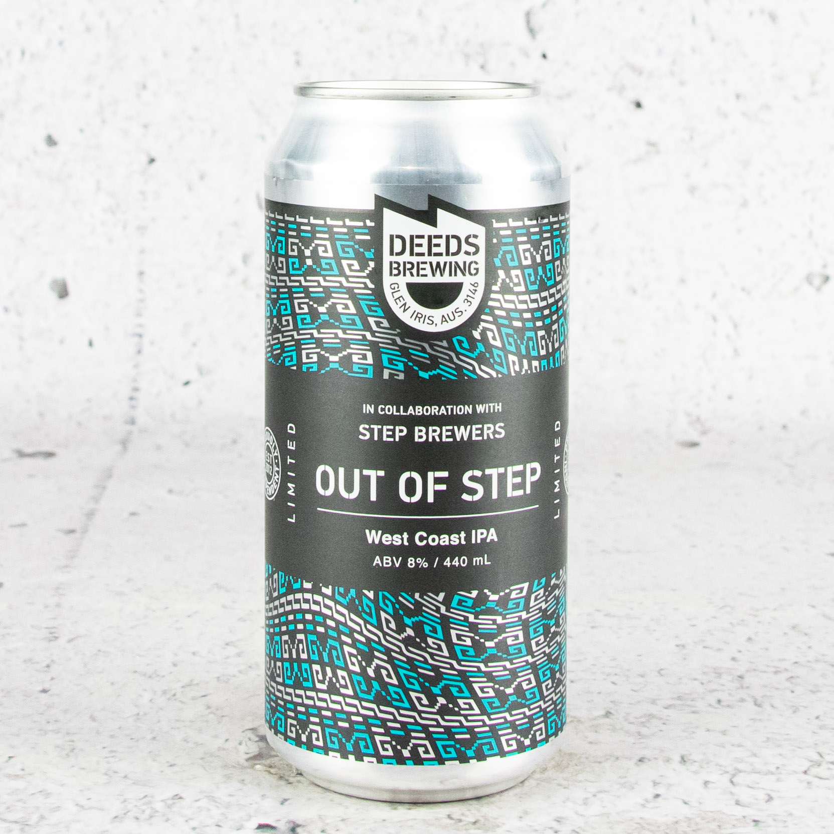 Deeds x Step Brewers Out of Step West Coast IPA