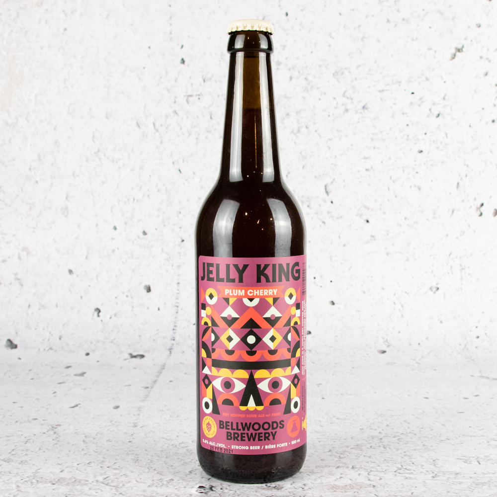 Bellwoods Jelly King Plum Cherry Dry Hopped Sour