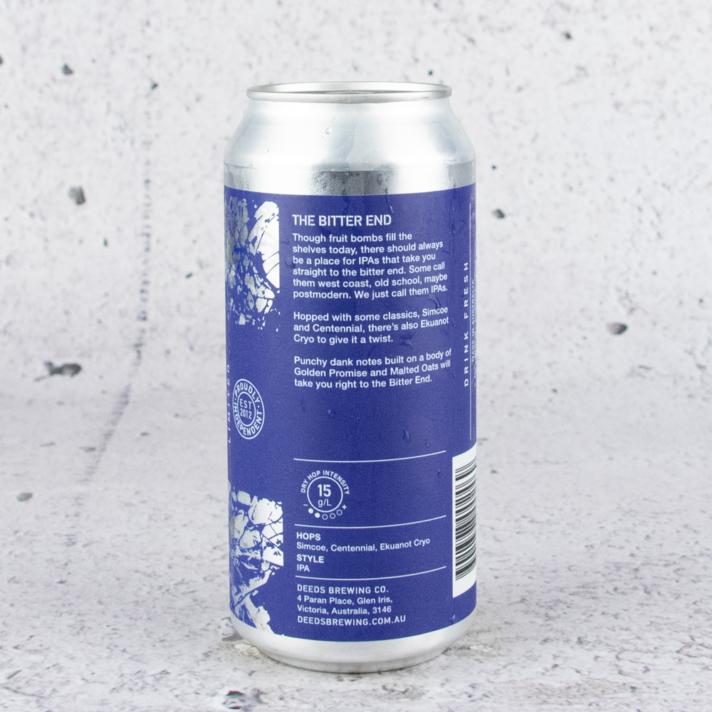 Deeds The Bitter End IPA