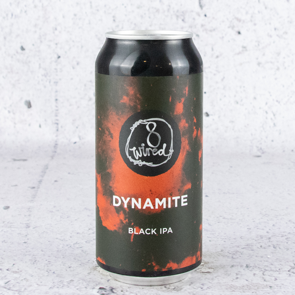 8 Wired Dynamite Black IPA
