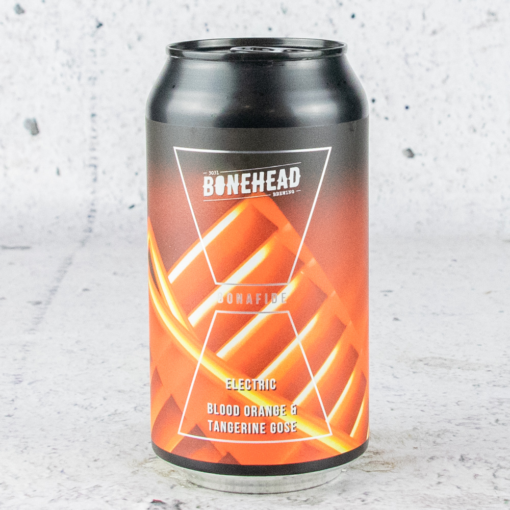 Bonehead Bonafide Electric Blood Orange Tangerine Gose
