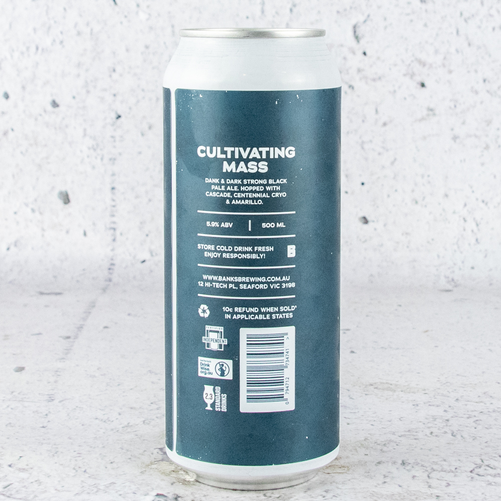 Banks Cultivating Mass Strong Black Pale Ale