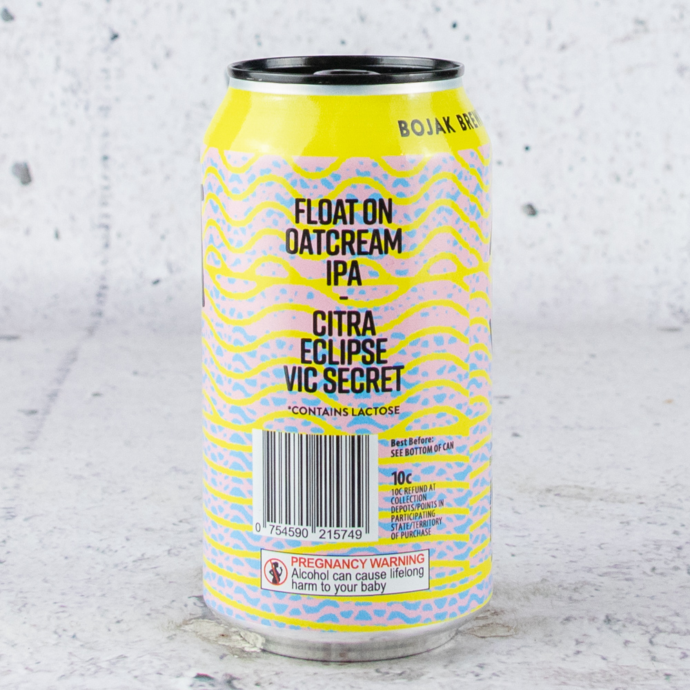 Bojak Brewing Float On Oatcream IPA