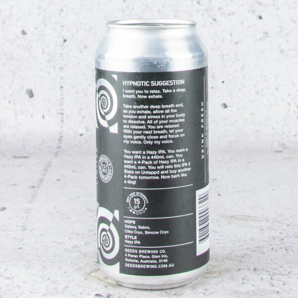 Deeds Hypnotic Suggestion Hazy IPA