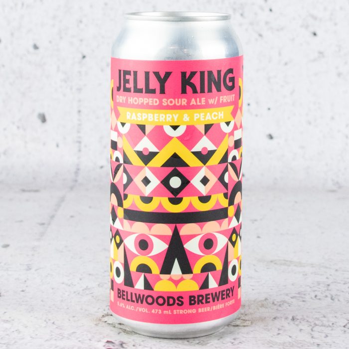 Bellwoods Jelly King Raspberry & Peach Dry Hopped Sour