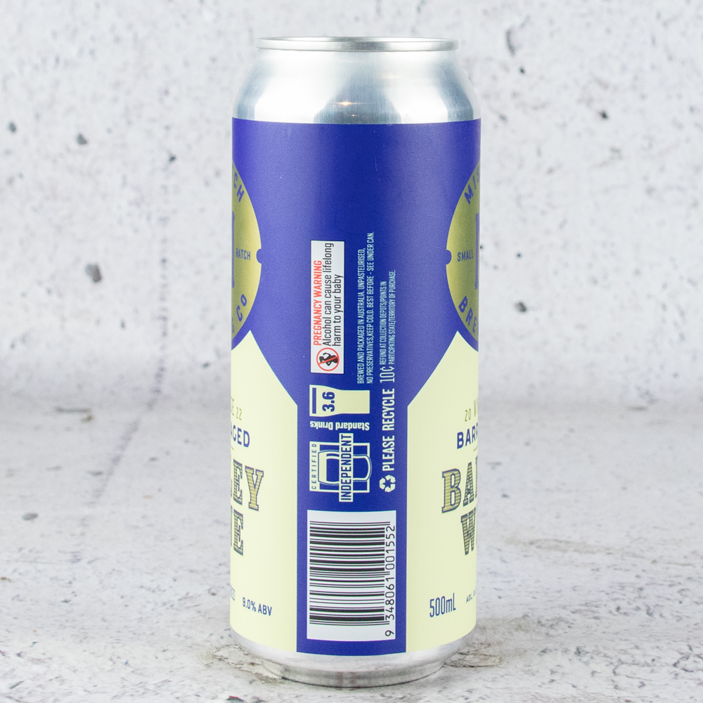 Mismatch Barrel Aged Barley Wine 2022 Vintage