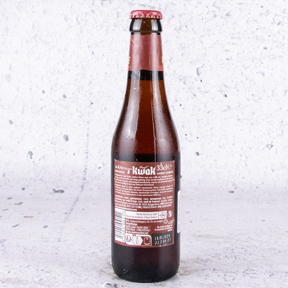 Brouwerij Bosteels Pauwel Kwak Amber