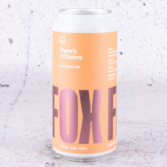 Fox Friday There’s A Chance Oat Cream IPA