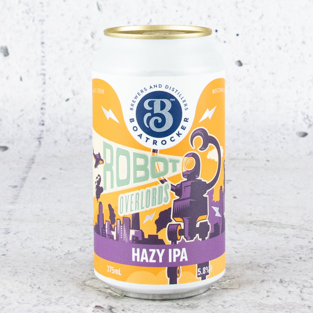 Boatrocker Robot Overlords Hazy IPA