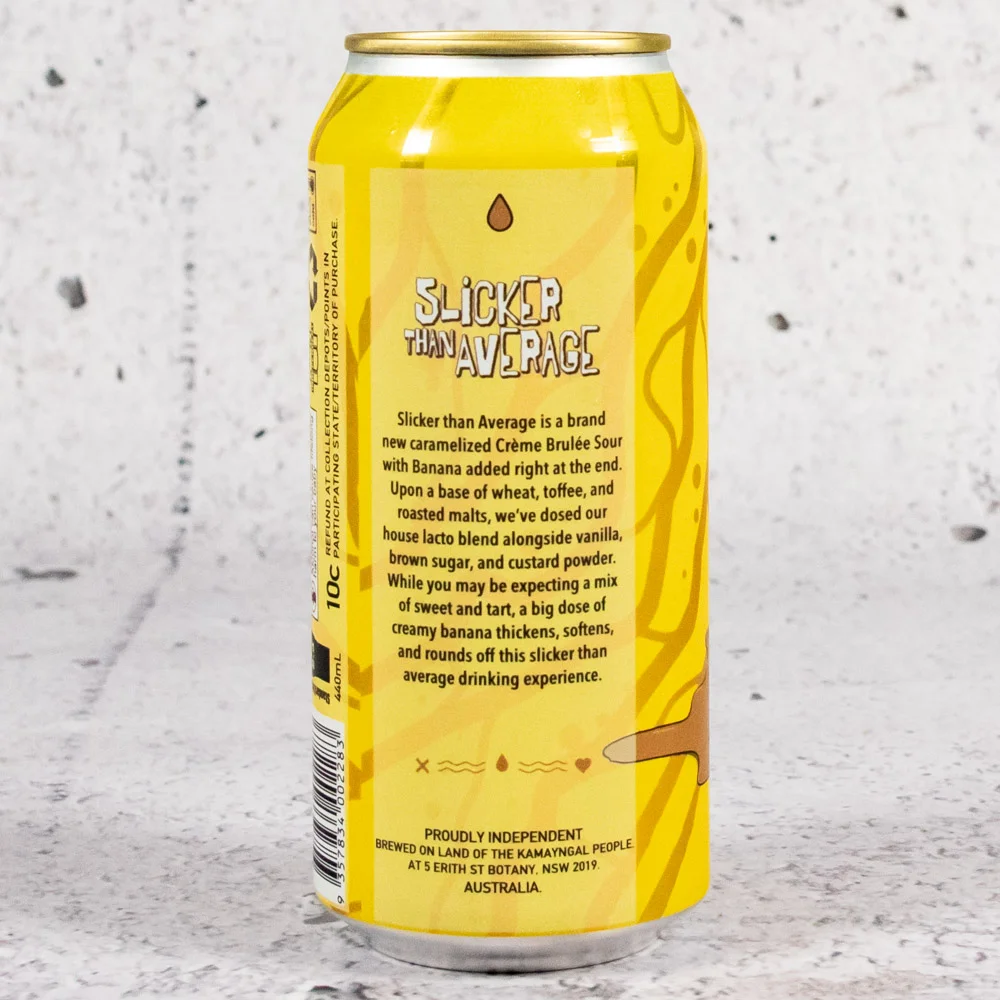 One Drop Slicker Than Average Crème Brulée Sour