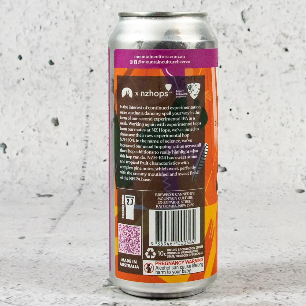 Mountain Culture Dancing Spell Experimental NEIPA