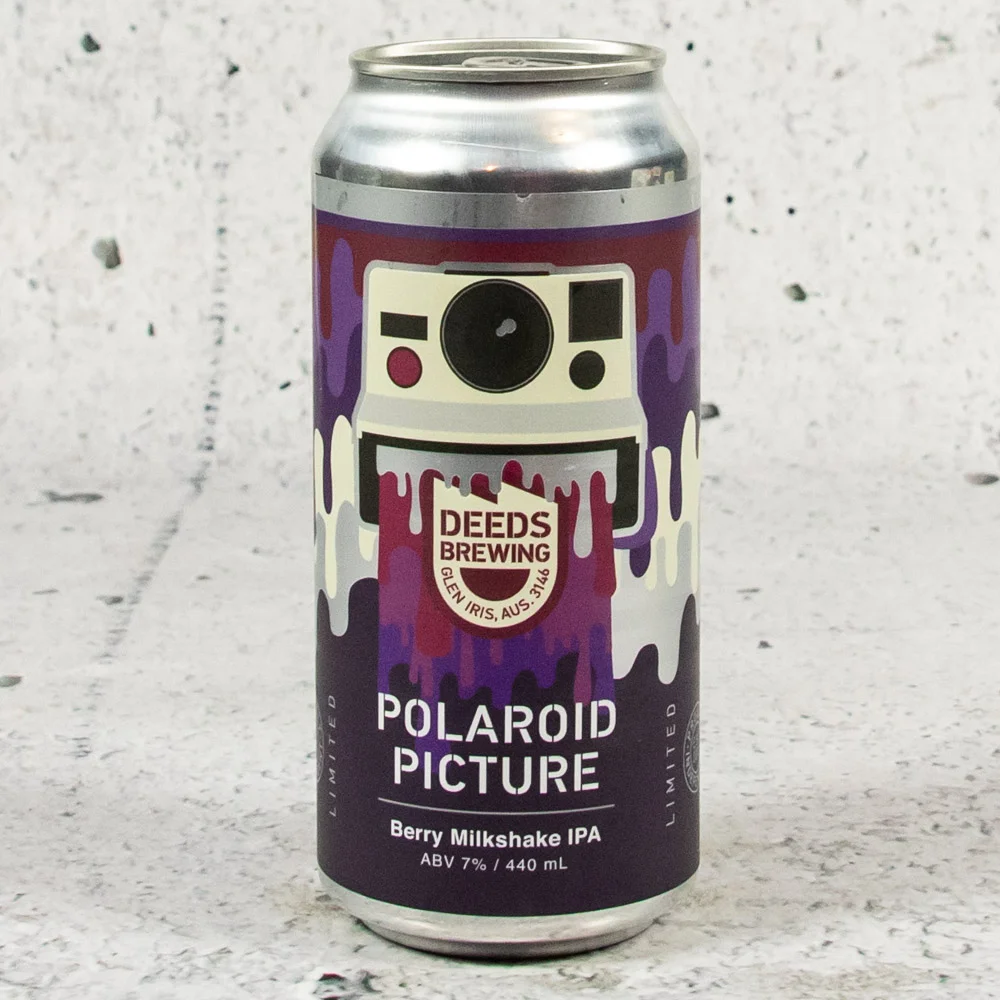 Deeds Polaroid Picture Milkshake IPA – Mr West Bar & Bottle Shop