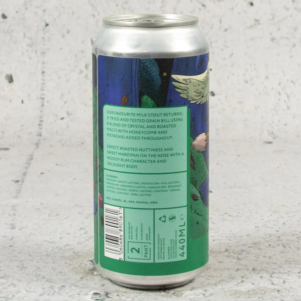 Left Handed Giant Woodland Creatures Milk Stout